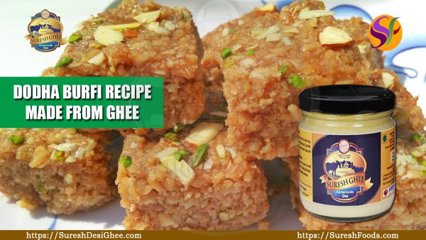 DODHA BURFI RECIPE MADE FROM GHEE | Suresh Desi Ghee